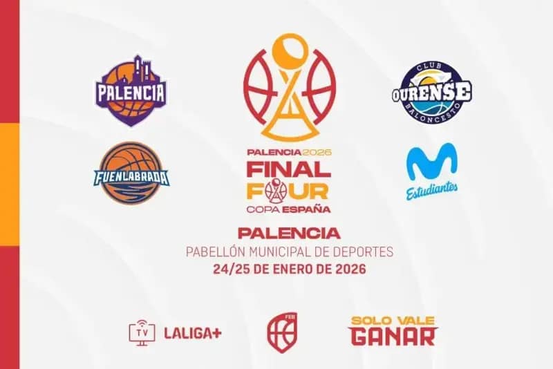 Final Four Copa España 2026 define los cruces por el título
